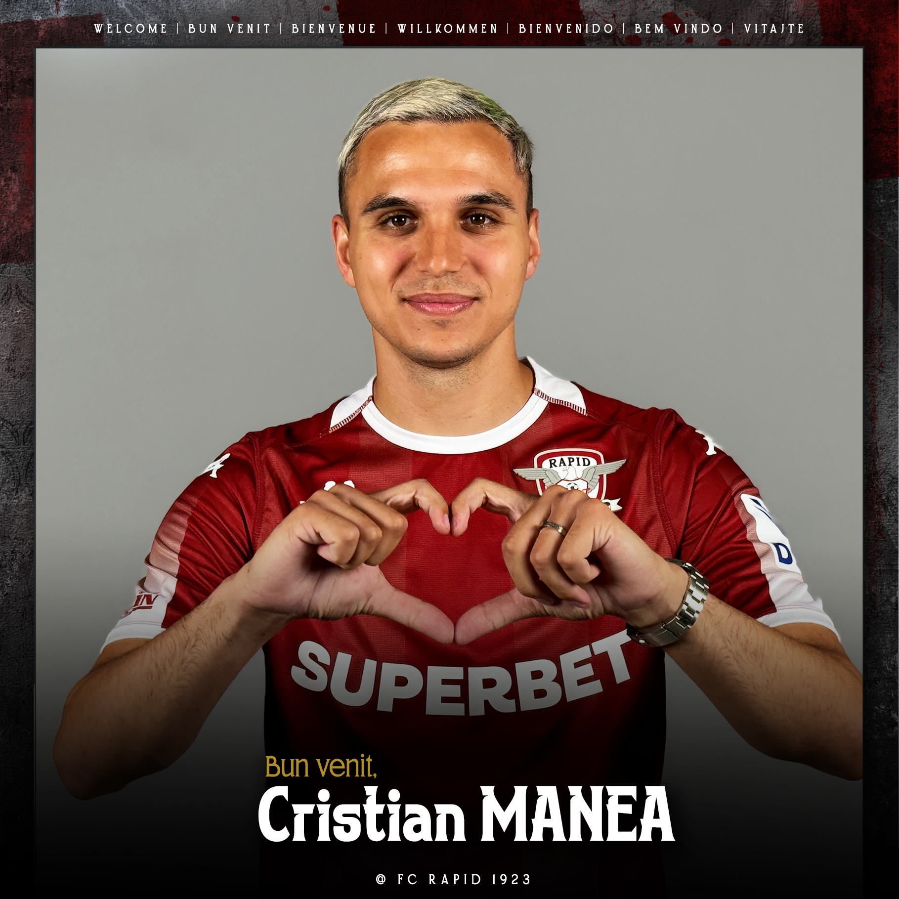 OFICIAL | CRISTI MANEA A SEMNAT CU RAPID | Despre Rapid